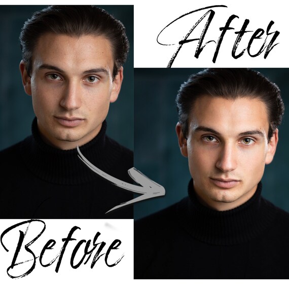Retouching Remove Objects Clean up Image Colour Correct - Etsy