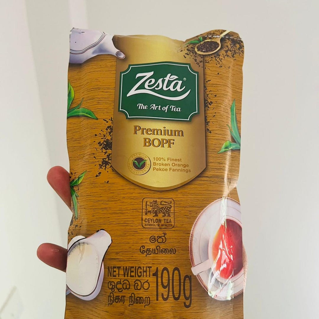 Ceylon Gold Premium Sri Lanka Tea Packet 190grm - Etsy
