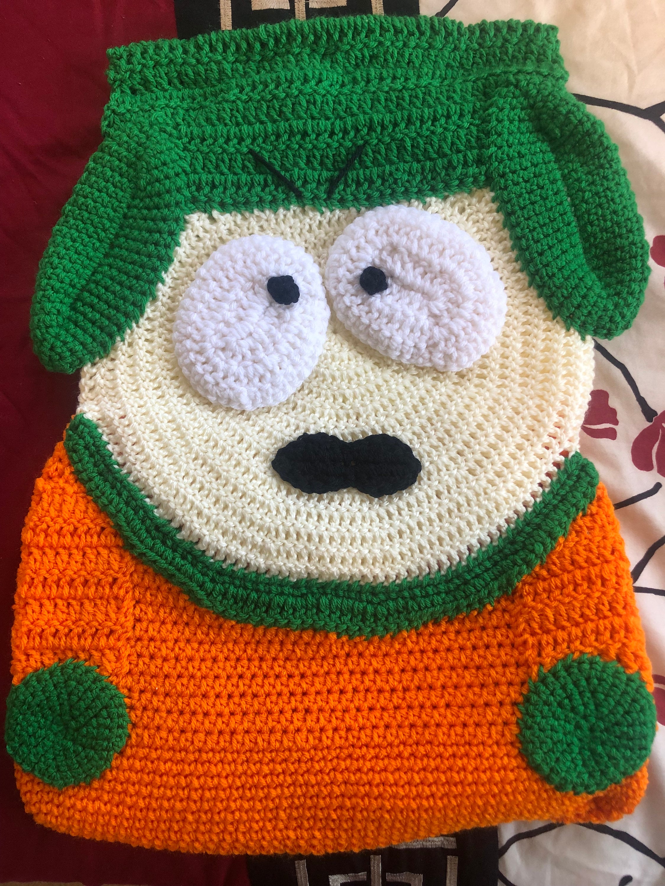 South Park Kyle Backpack Pattern - Etsy