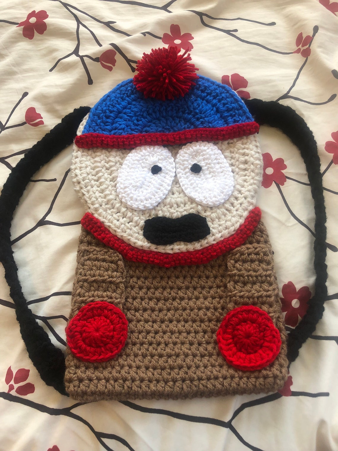 Stan Marsh Backpack Crochet Pattern - Etsy