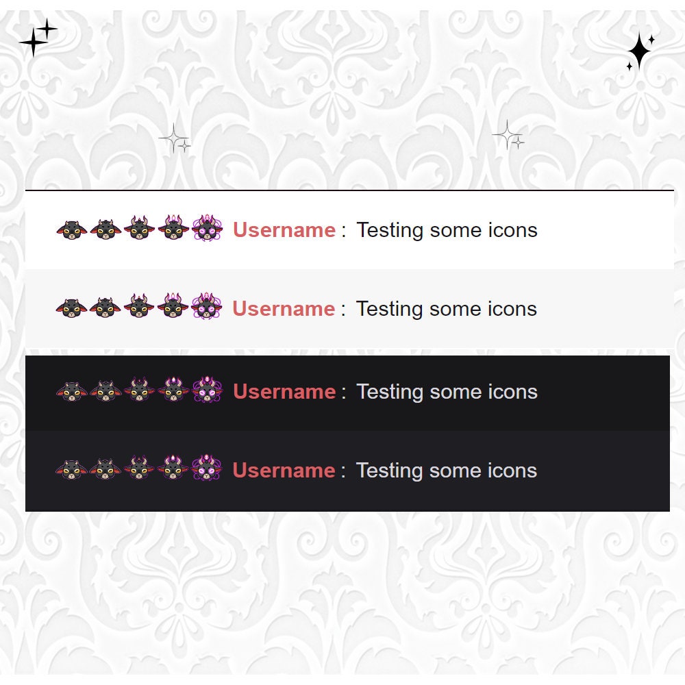 Baphomet Twitch Sub Badges: Goth Streamer Channel Points (PNG) - Etsy