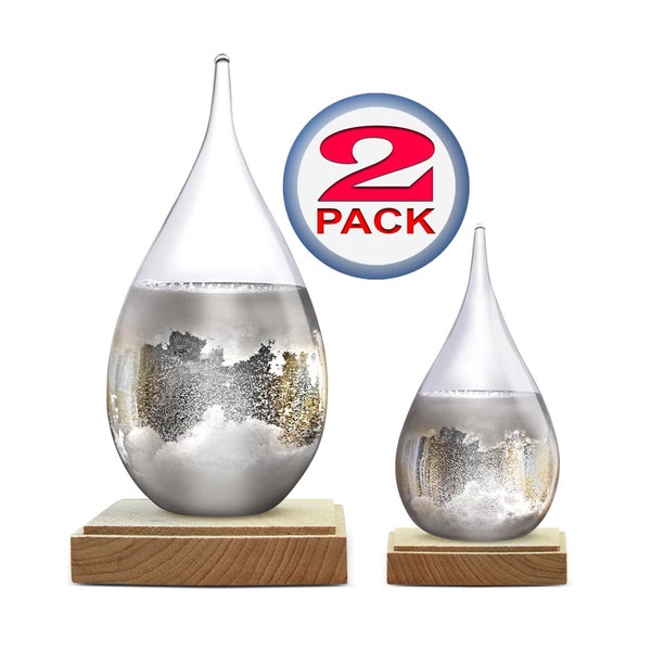 Antique Storm Glass Barometer - Etsy