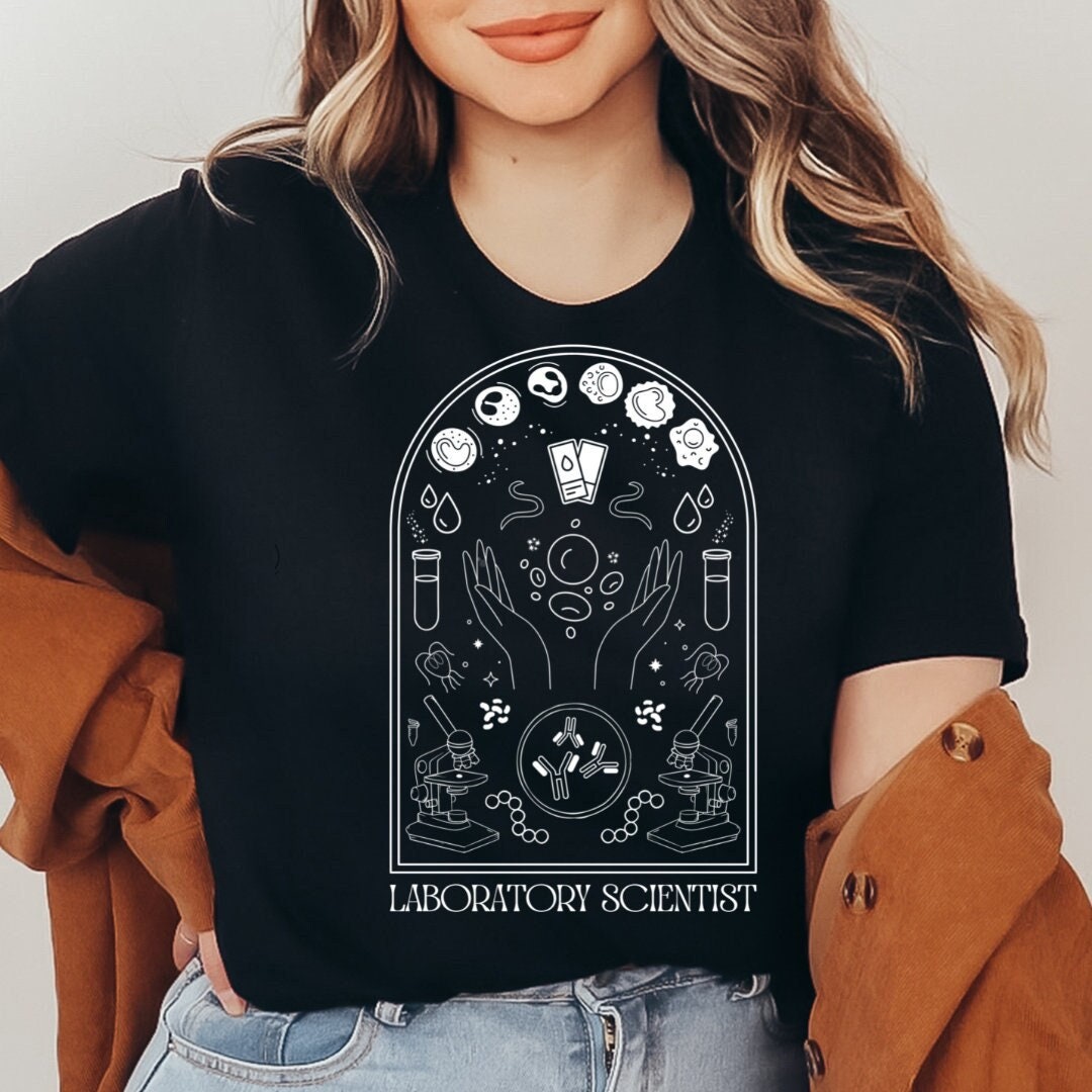 Clinical Laboratory Scientist Tarot Card Inspired Unisex Tee Shirt ...