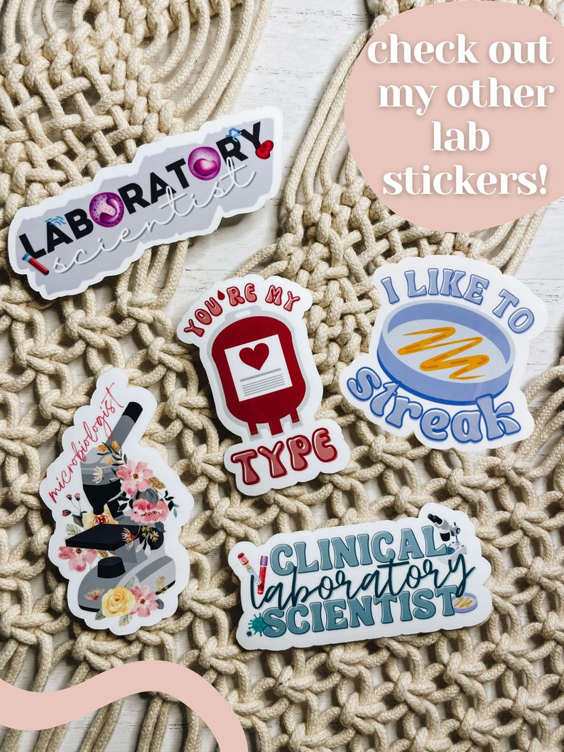 Blood Bank Sticker You're My Type for Laboratory - Etsy