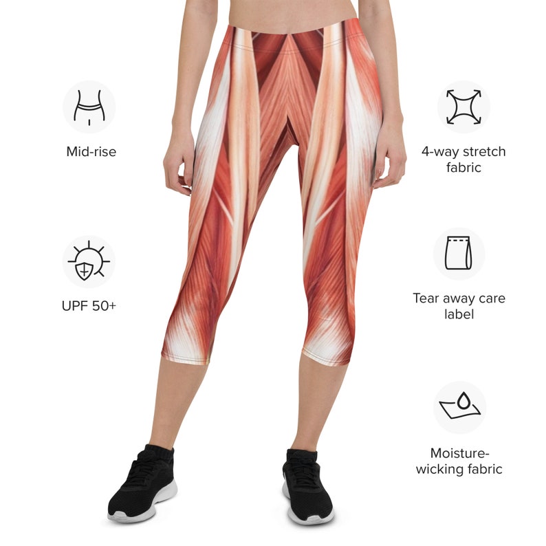 Muscle High Waisted Leggings for Women, Workout Leggings, Squat Proof ...