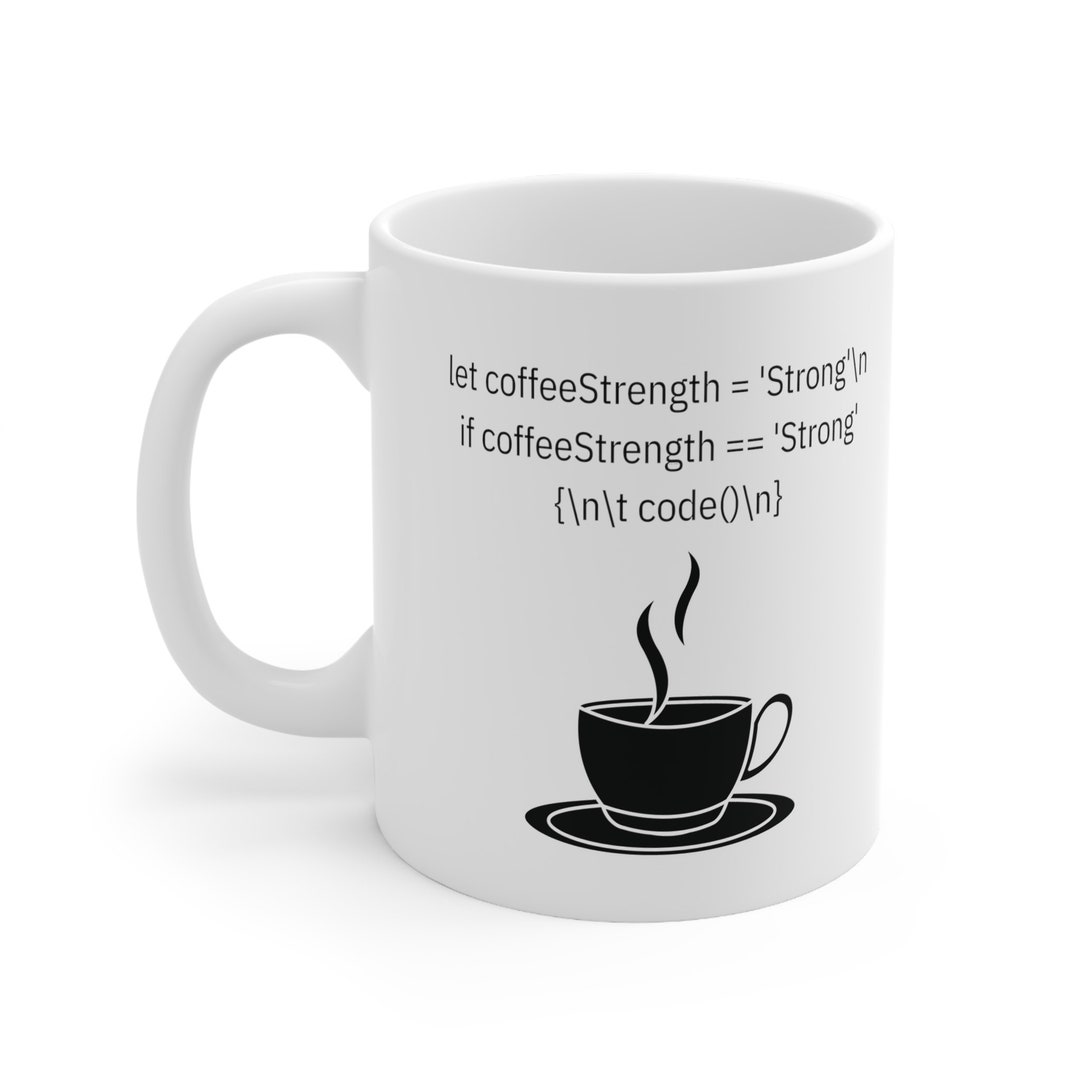 Swift Coding Mug Ceramic Mug 11oz Programming Mug Swift Code Mug for ...