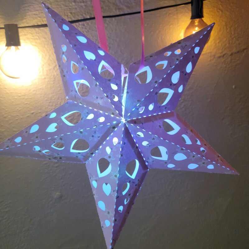 Paper Star Lantern - Etsy