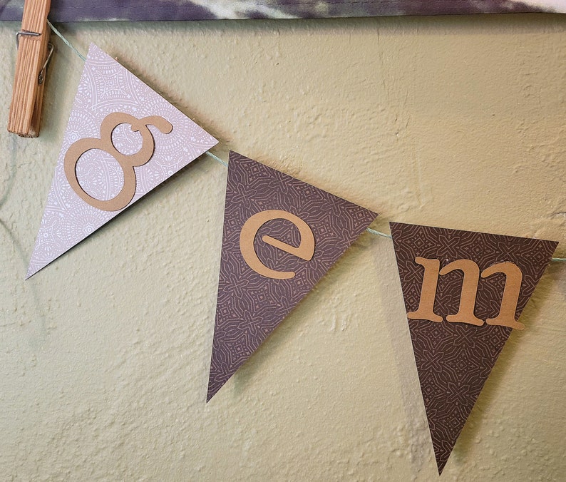 Gemini Mini Zodiac Papercraft Banner Wall Hanging Paper - Etsy Australia