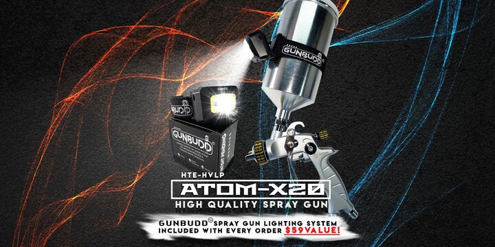 HVLP Auto Paint Spray Gun ATOM-X20 With Free Ultra Light System - Etsy