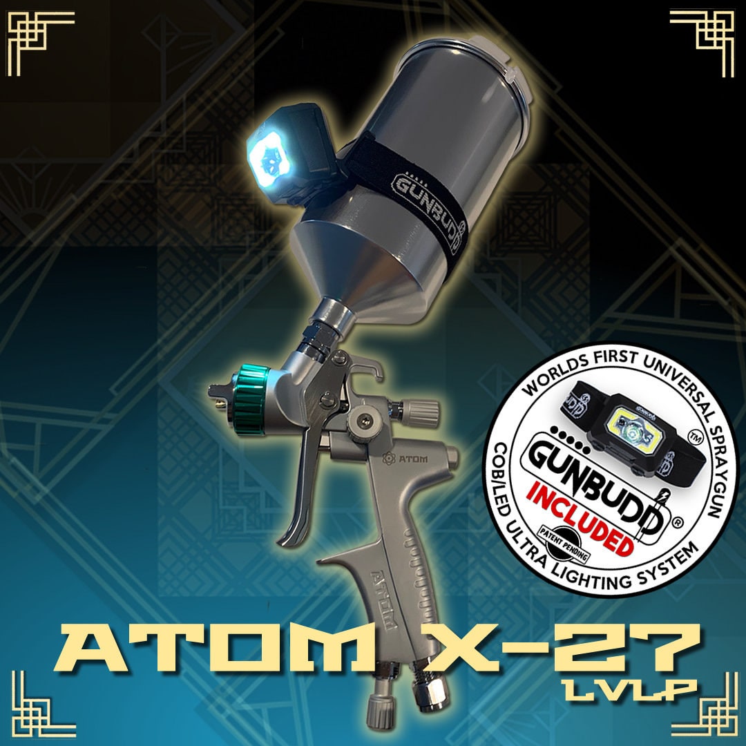 ATOM X27 Professional Spray Gun MP LVLP Solvent/waterborne - Etsy