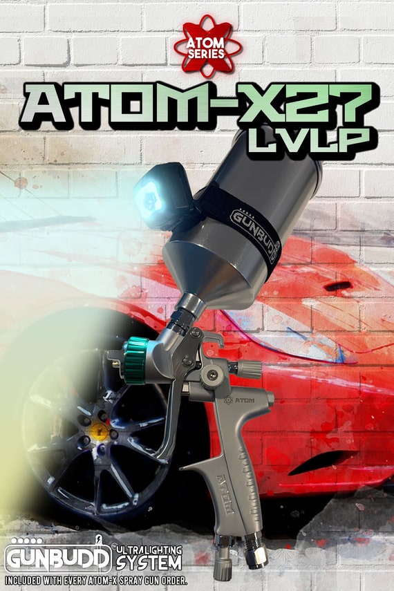 ATOM X27 Professional Spray Gun MP LVLP Solvent/Waterborne - Etsy España