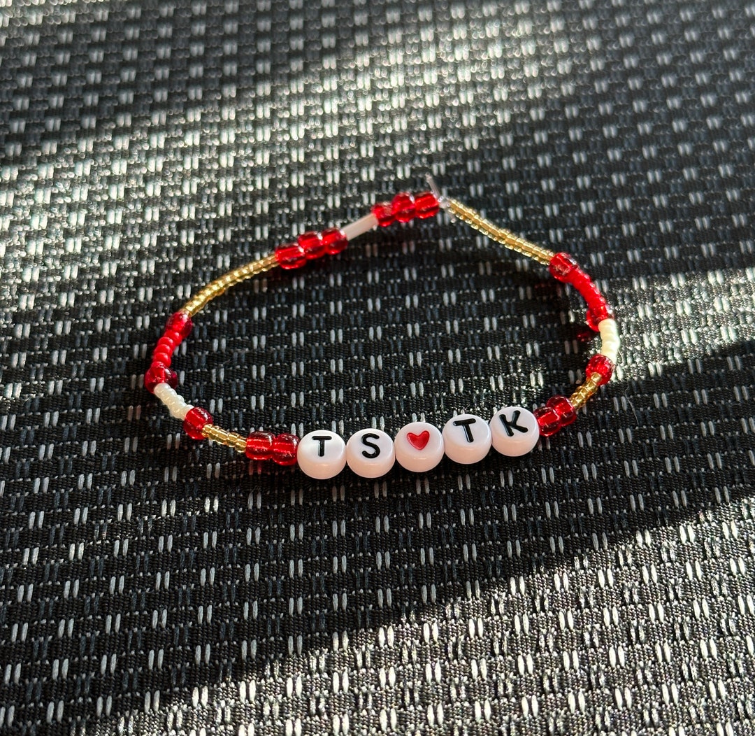 Taylor Swift X Travis Kelce Friendship Bracelet - Etsy