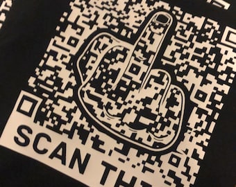 Qr Code Shirt - Etsy