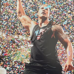 Dwayne Johnson the Rock Signed Autographed 8x10 WWF WWE -- COA - Etsy
