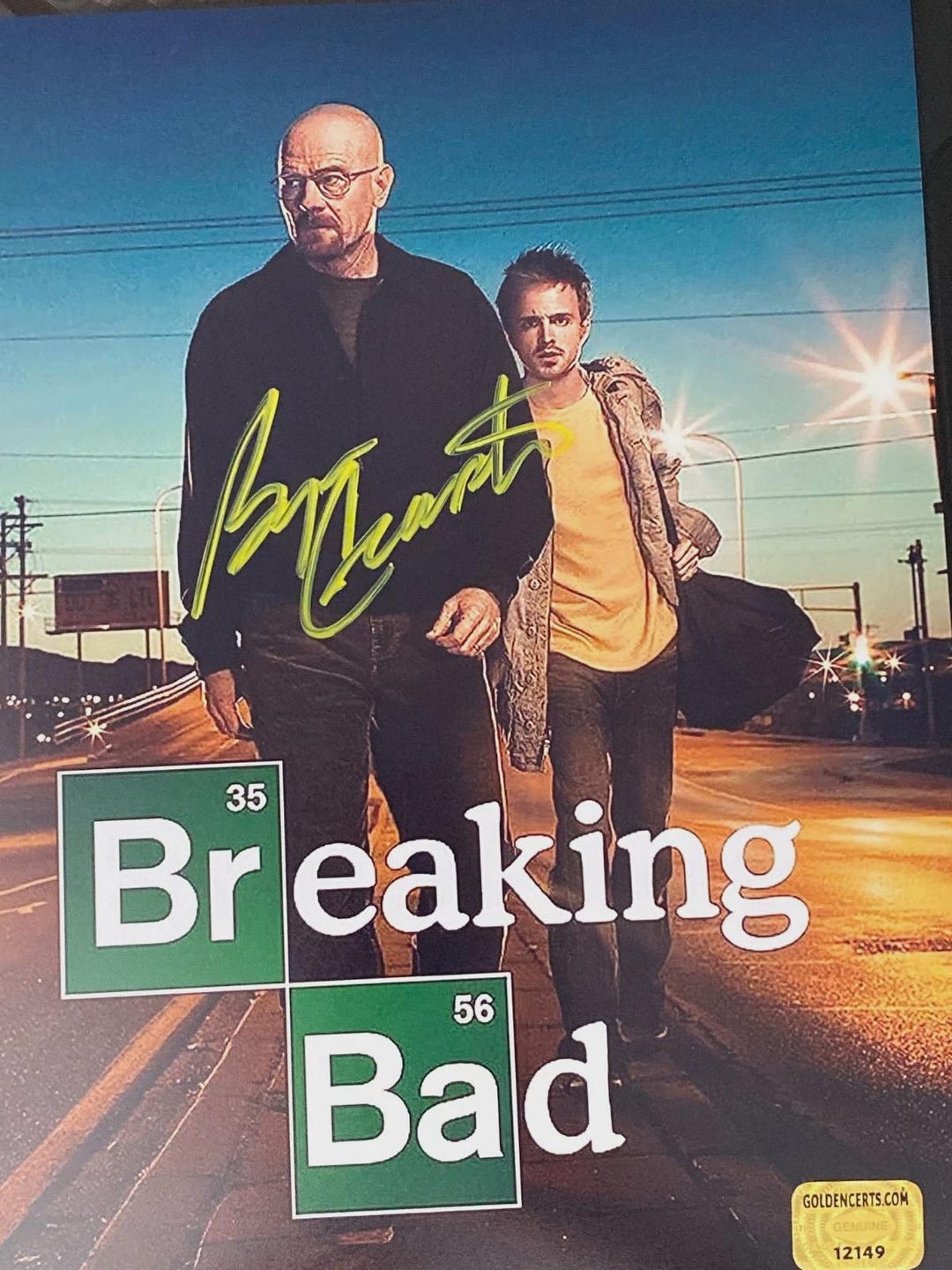 Bryan Cranston ‘walter White’ Breaking Bad Signed Autographed 8x10 ...