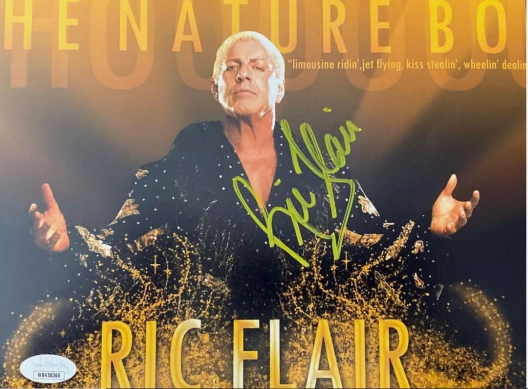 Ric Flair Autographed Signed 8X10 Photo WWE WWF- JSA Coa - Etsy