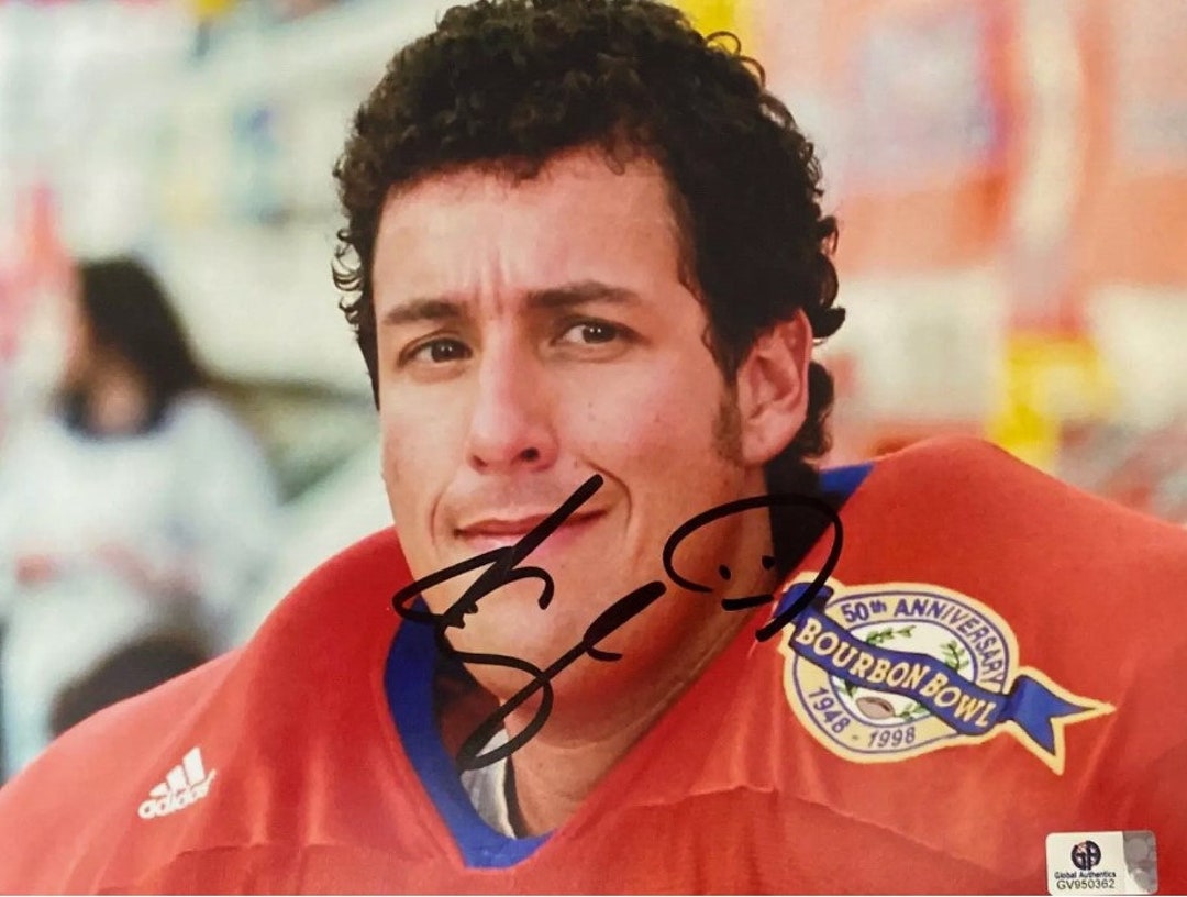 Adam Sandler Signed Autograph 8x10 Photo the Waterboy Movie COA ...