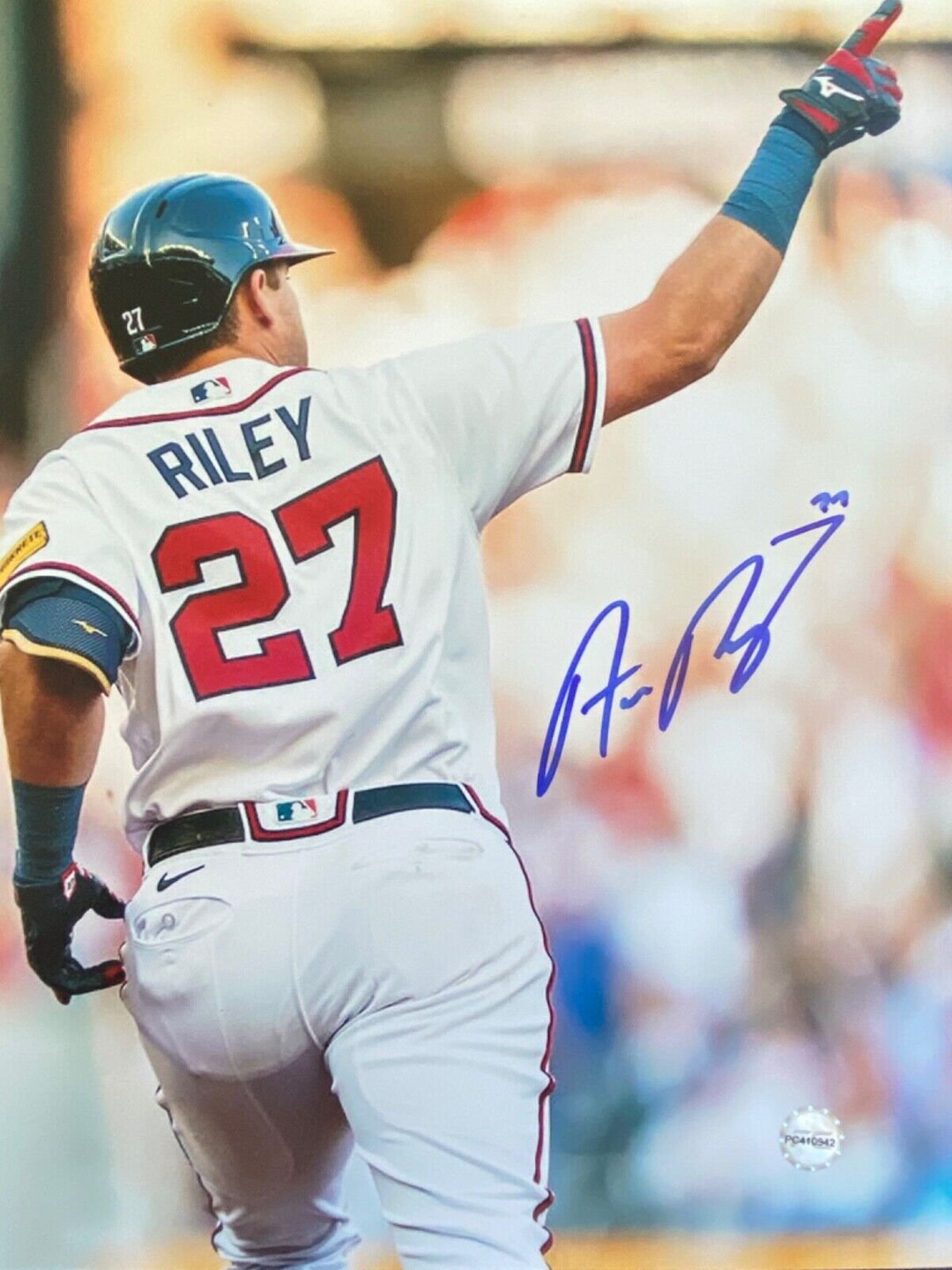 Austin Riley SIGNED AUTOGRAPHED 8x10 Photo Atlanta Braves - COA - Etsy