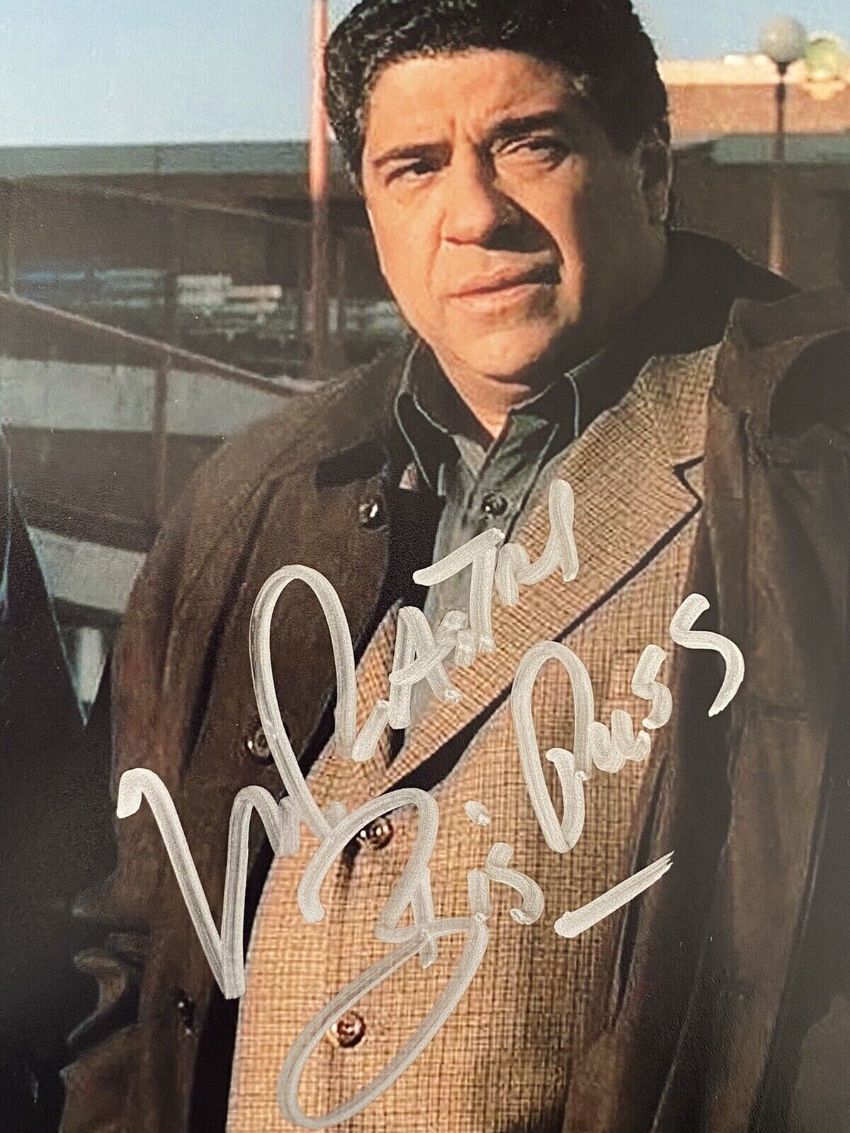 Vincent Pastore the Sopranos Signed Autographed 8x10 Photo Beckett TV ...