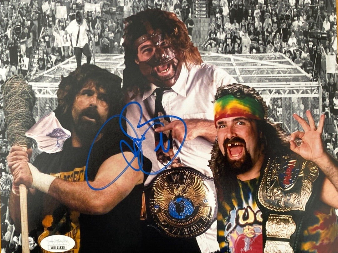 Mick Foley WWE Wrestling 8x10 Signed Photo JSA COA Certified Autograph ...