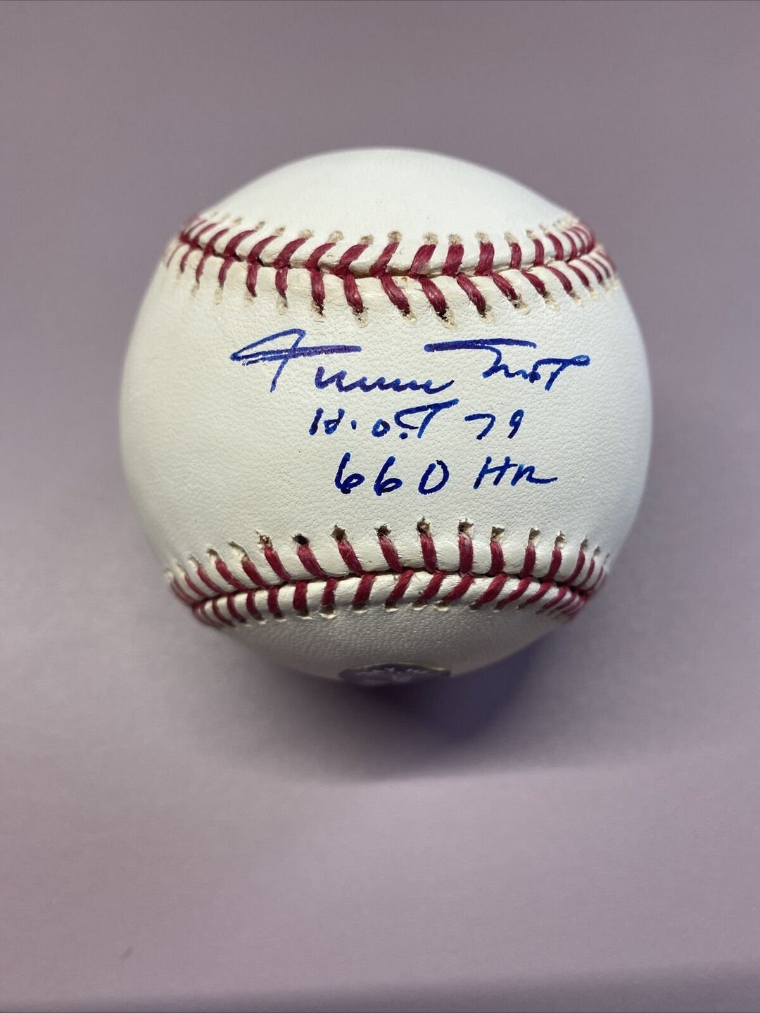 Willie Mays Autographed Baseball W/ Inscription SAY HEY Hologram COA - Etsy