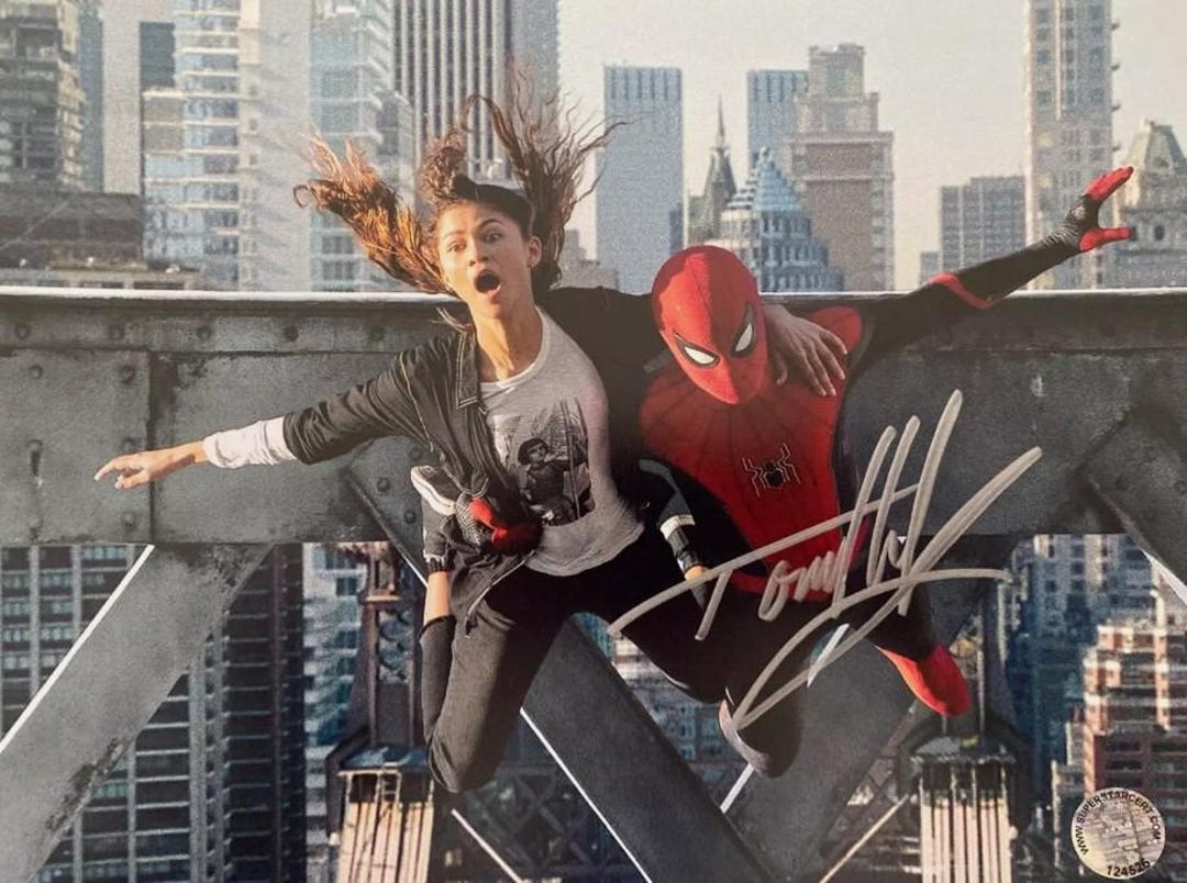 Tom Holland Autograph Spider Man Signed Autographed 8x10 Photo -- COA ...