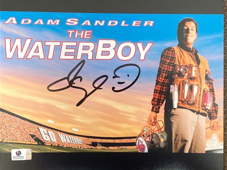 Adam Sandler Signed Autograph 8x10 Photo the Waterboy Movie COA ...