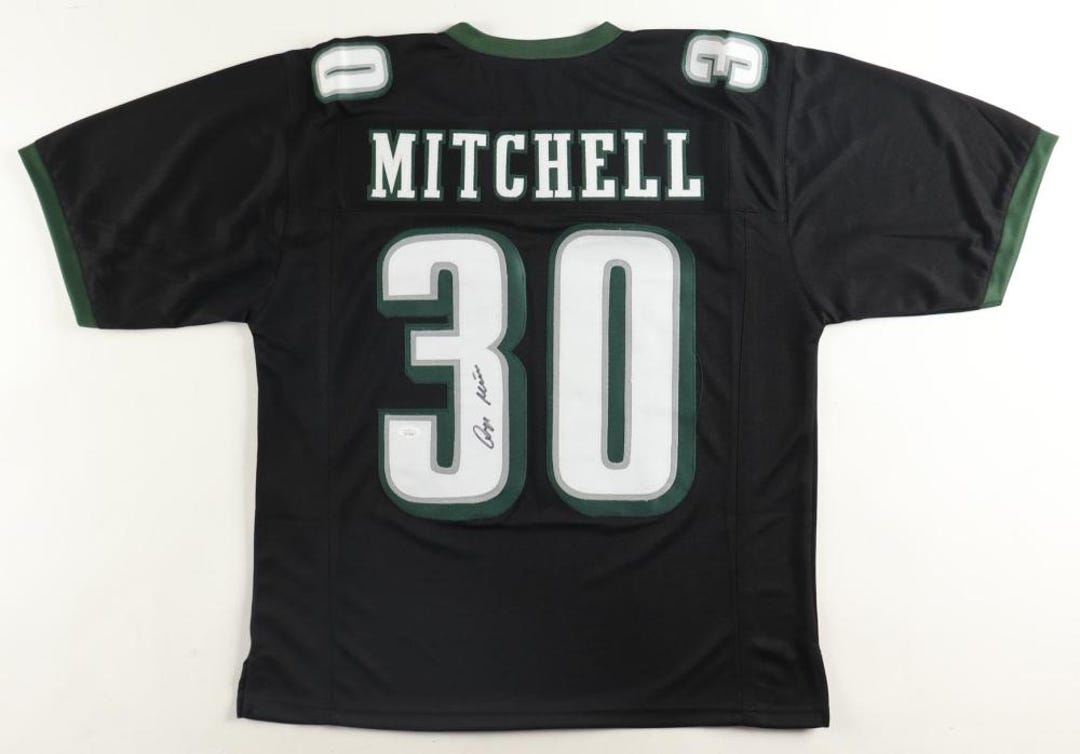 Quinyon Mitchell Philadelphia Eagles Autographed Signed Jersey JSA COA ...