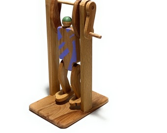 Wooden Toy Acrobat - Etsy