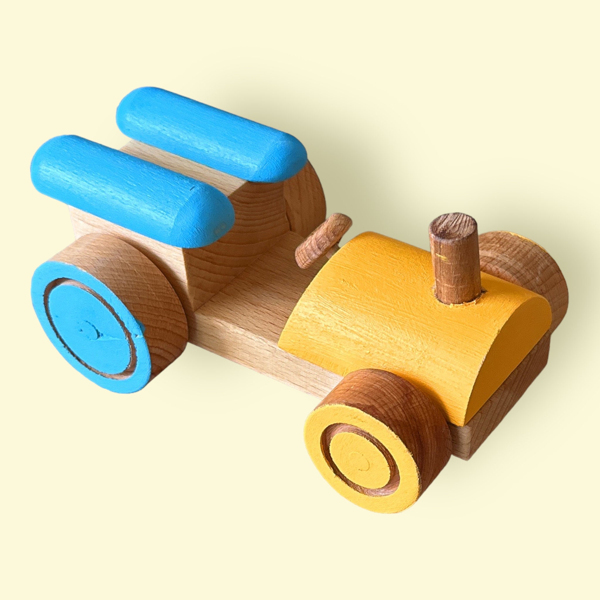 Handmade Wooden Car Toy Eco-friendly and Non-toxic Perfect Gift for ...