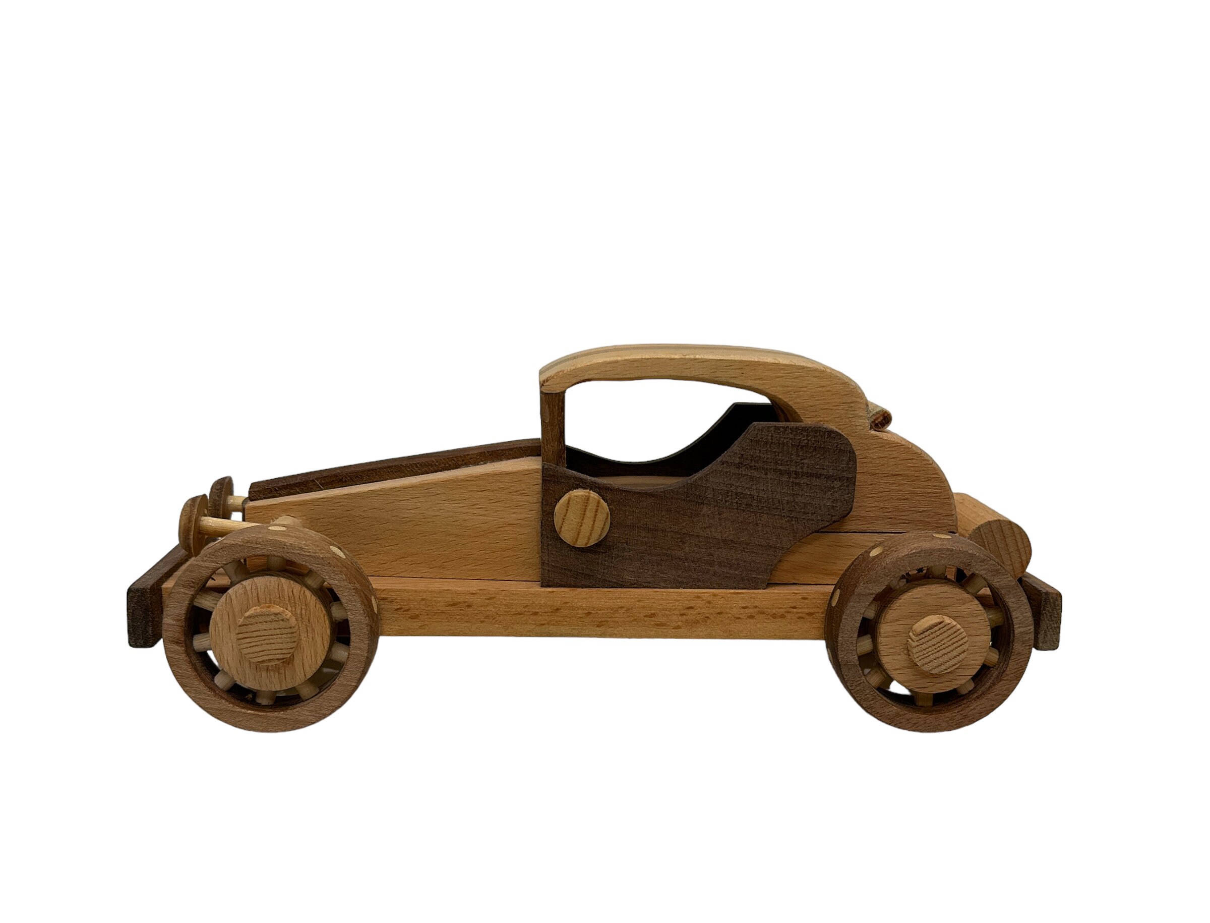 Handmade Wooden Retro Car Toy Unique Gift for Kids and Adults ...