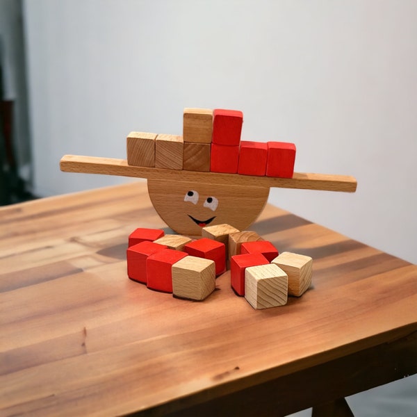 Wooden Balancing Game - Etsy