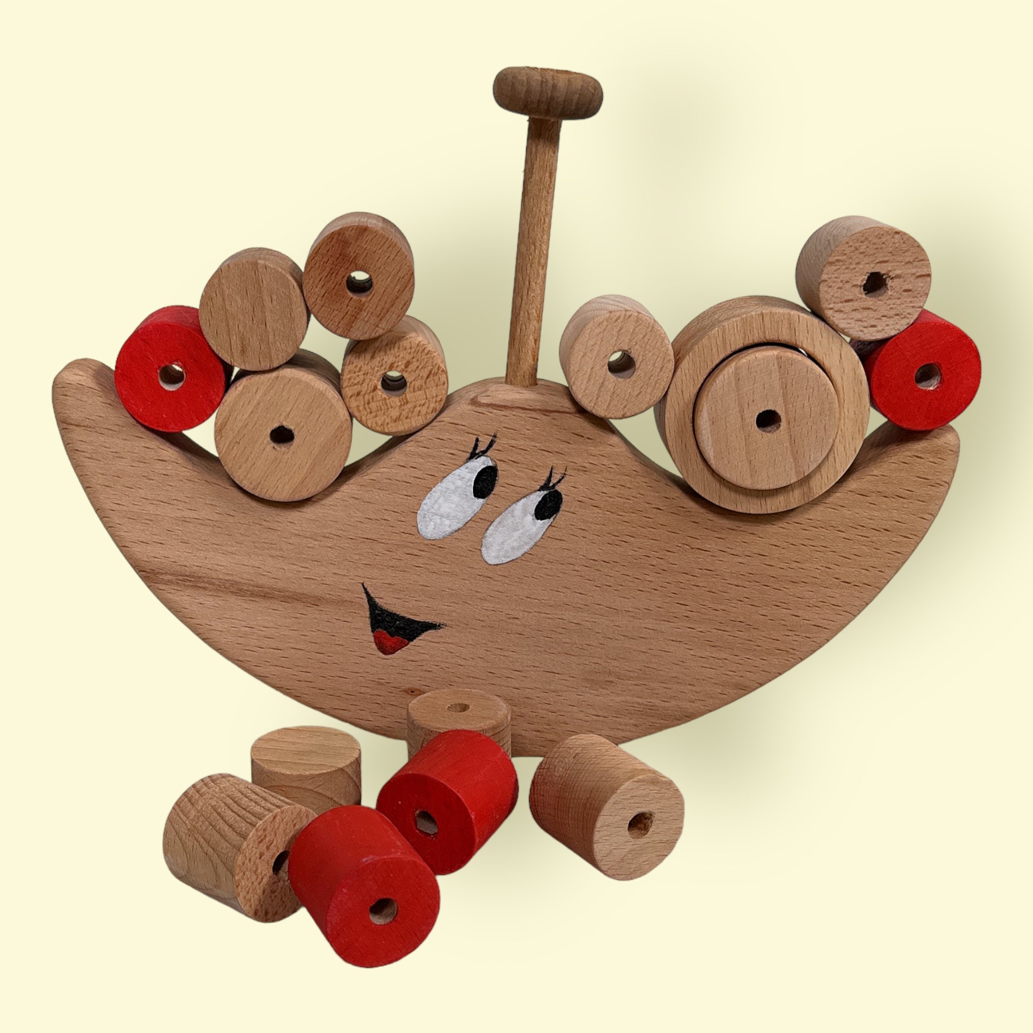 Wooden Balance Toy, Wooden Game for Children, Boat Themed Nursery Decor ...