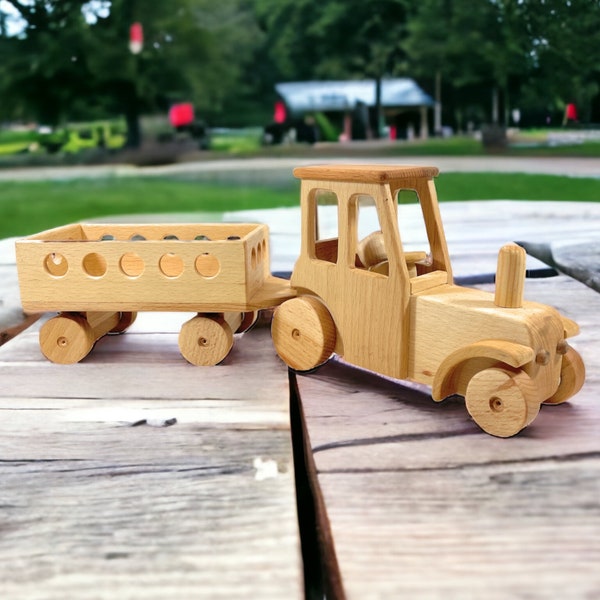 Kids Wooden Farm Toys - Etsy