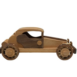 Handmade Wooden Retro Car Toy | Unique Gift for Kids and Adults ...