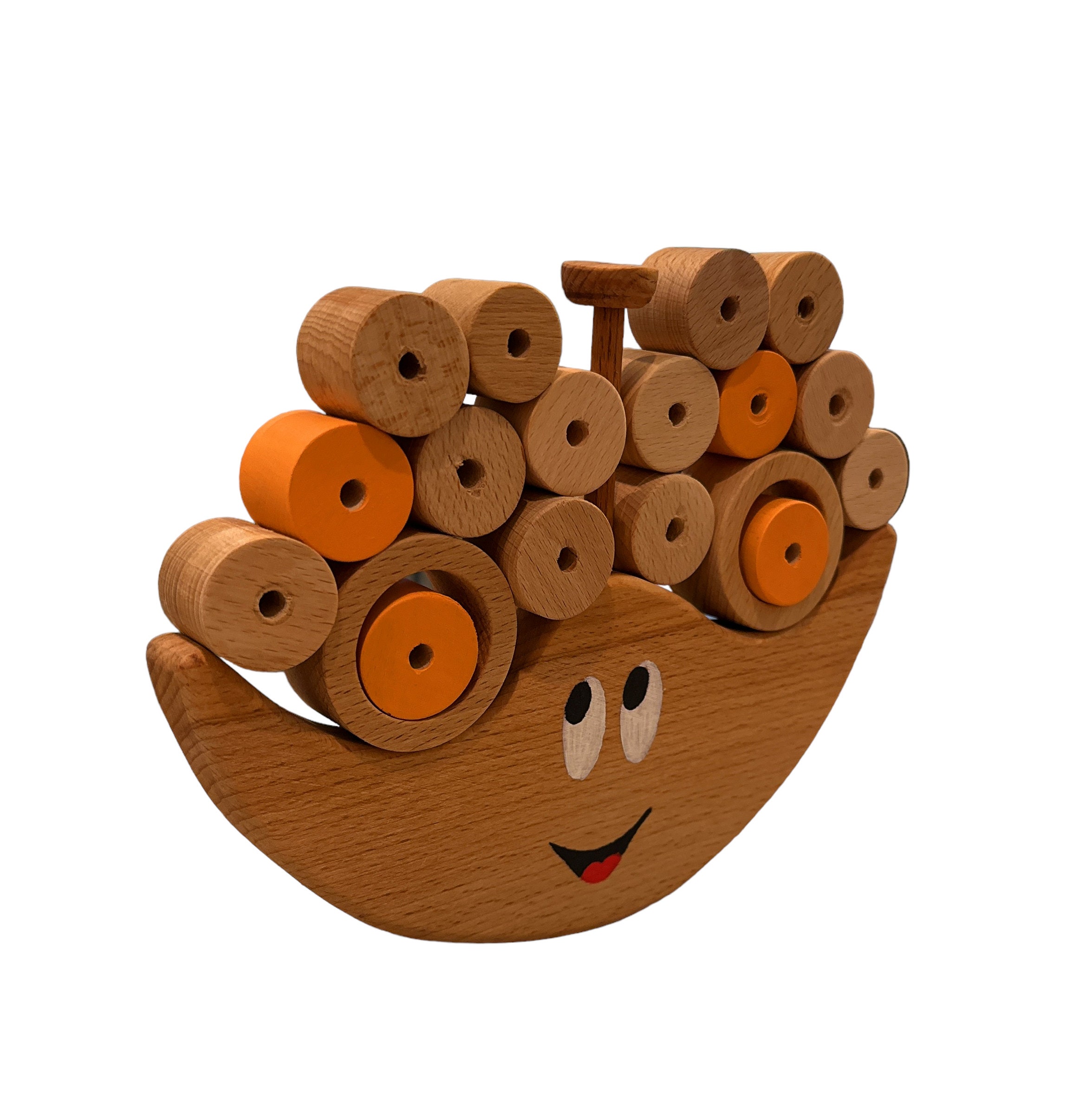 Montessori Wooden Balance Toy for Toddlers Handcrafted - Etsy