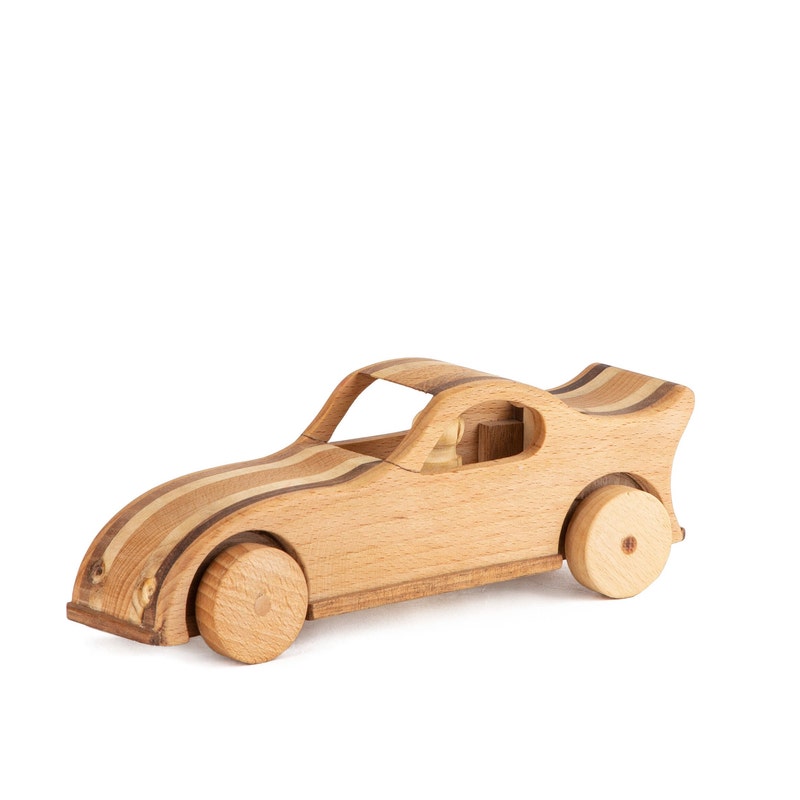 Wood Toy Race Car - Etsy
