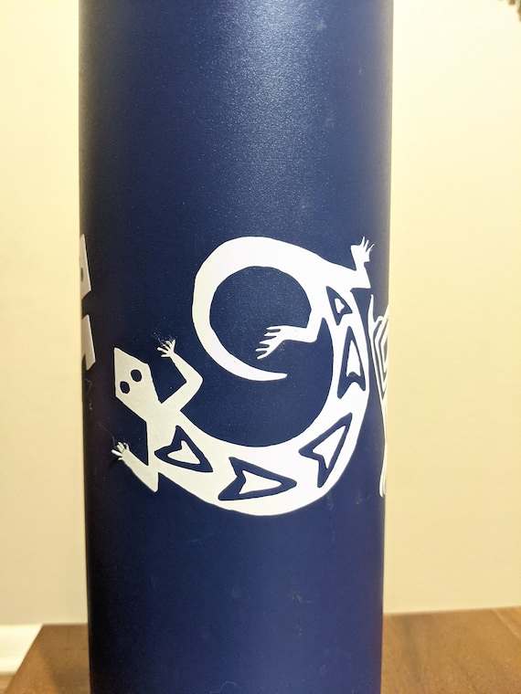 Lizard Vinyl Sticker Native American Art Style Arizona | Etsy