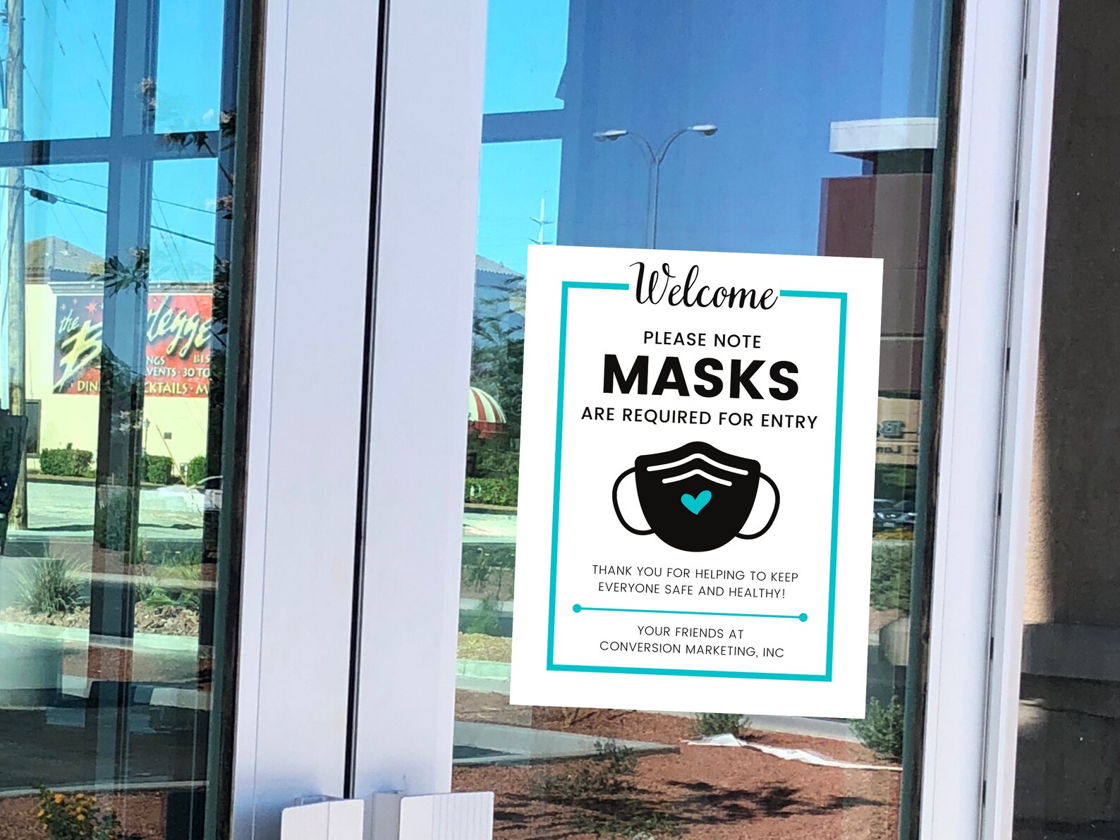 Printable Mask Sign Fully Editable Mask Sign Editable Mask - Etsy