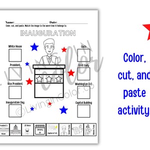 2025 Presidential Inauguration Day Lesson and Activities, Donald Trump ...