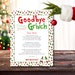 Editable Letter From the Grinch, Grinch Goodbye Letter, Printable Elf ...