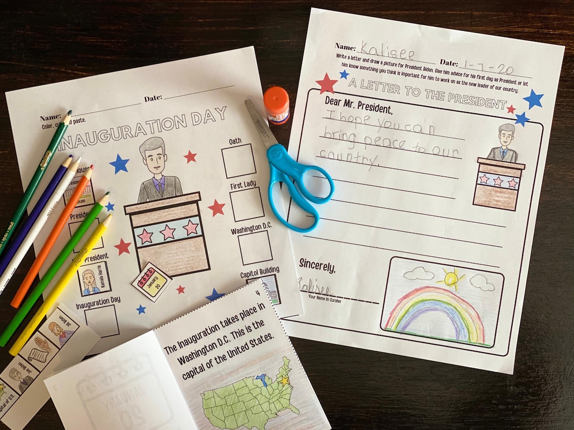 2025 Presidential Inauguration Day Lesson and Activities, Donald Trump ...