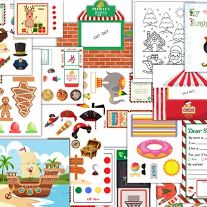 Printable 30 Day Elf Bundle | Editable Elf Kit for First Year or ...