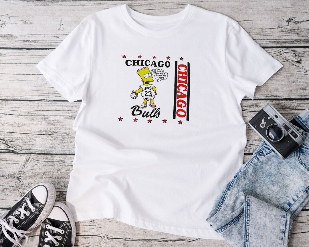 Air Bart Simpson Chicago Bulls T-shirt, Air Bart Simpson Chicago Bulls ...