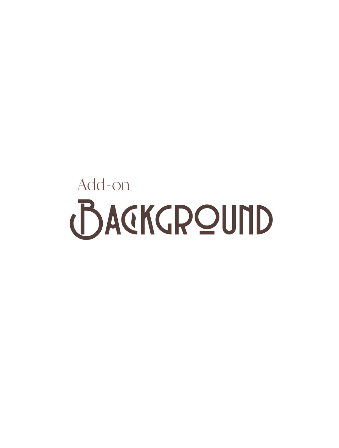 Add-on background - Etsy