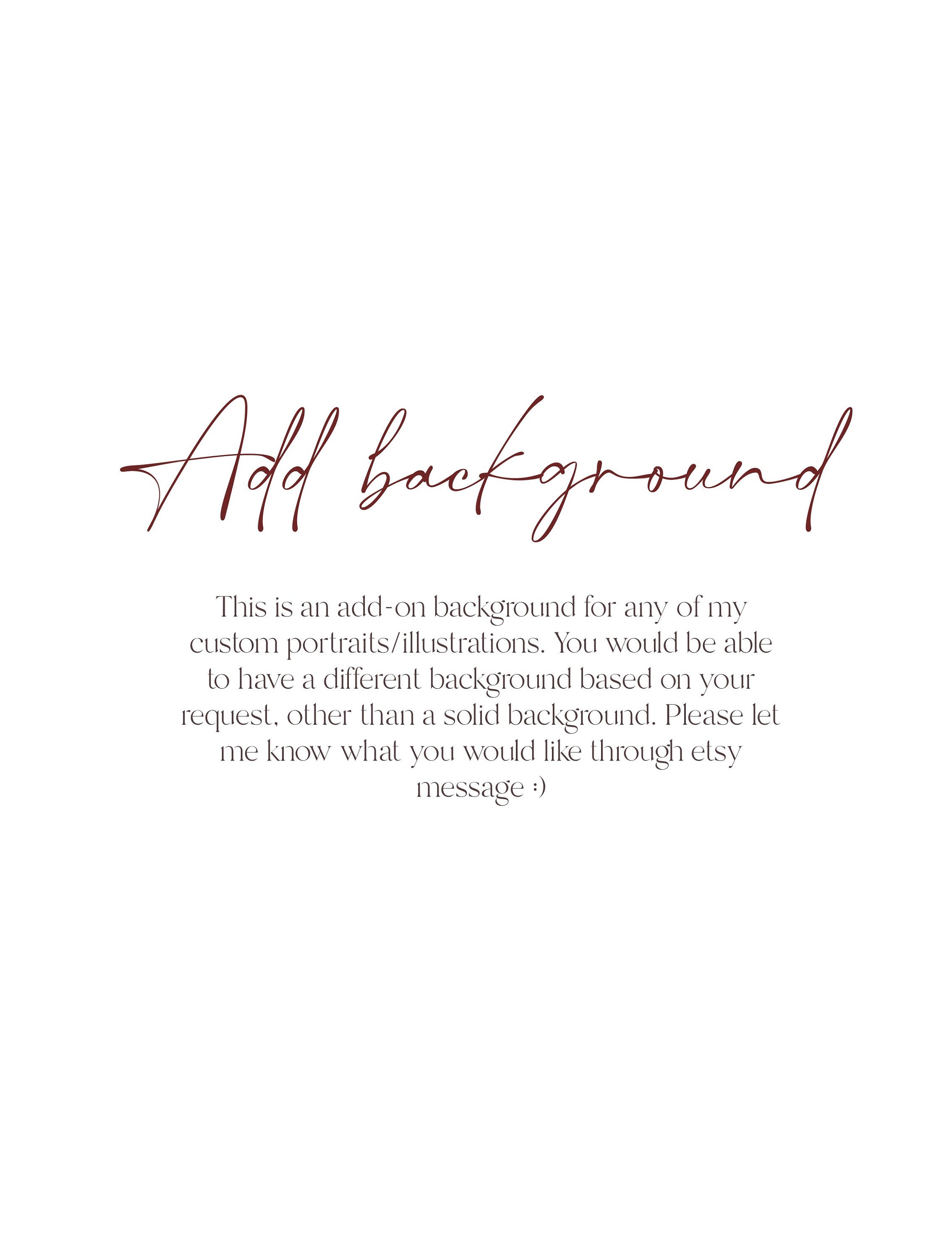 Add-on background | Etsy