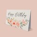 Cute Printable Birthday Card Printable Birthday Card Template Printable ...