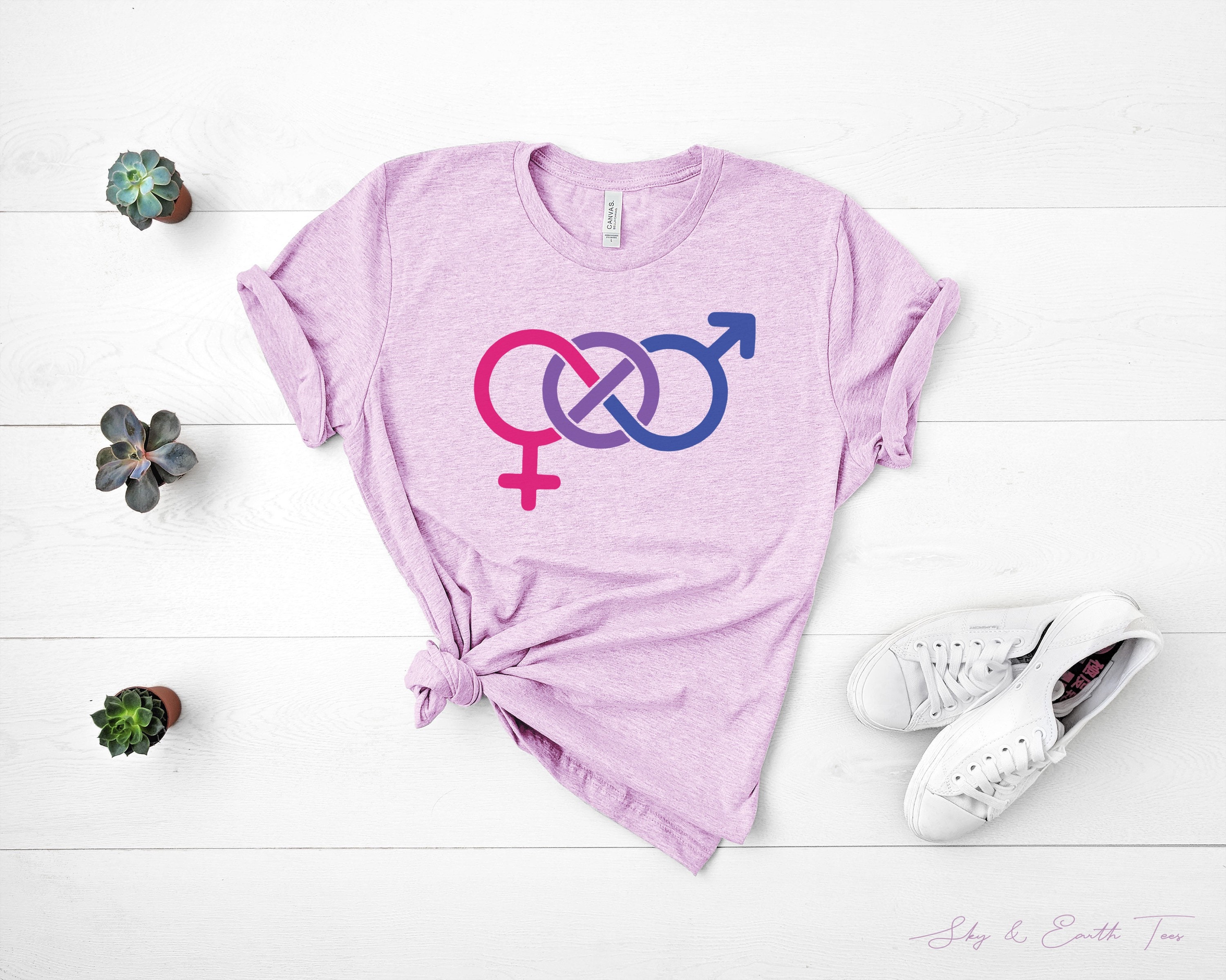 Bi Pride Shirt Lgbt Queer Bisexual T Shirt Gay Pride Bi Tshirt Etsy