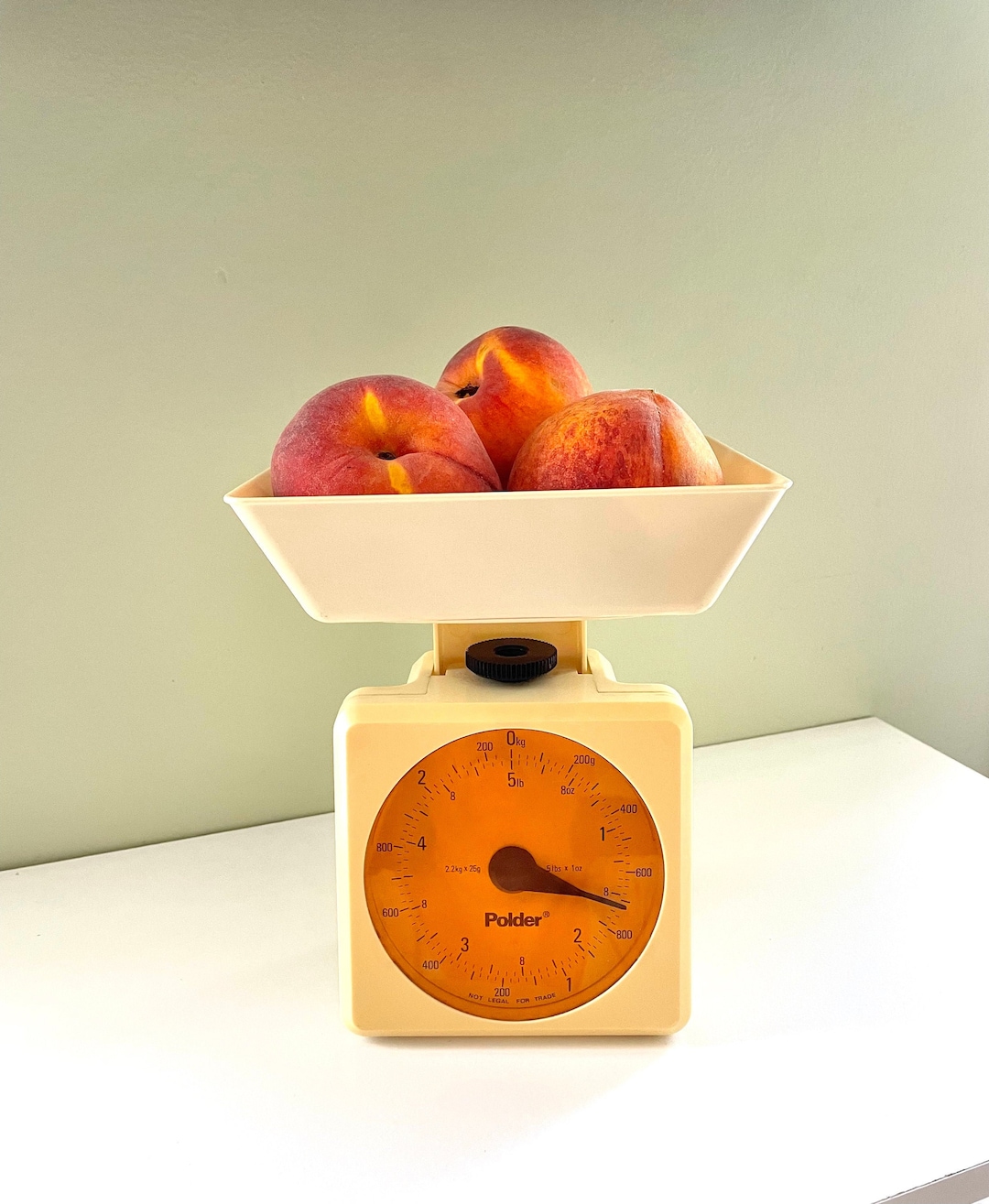 Vintage Polder Kitchen Scale: 5 Lb Capacity, Retro Farmhouse Decor - Etsy