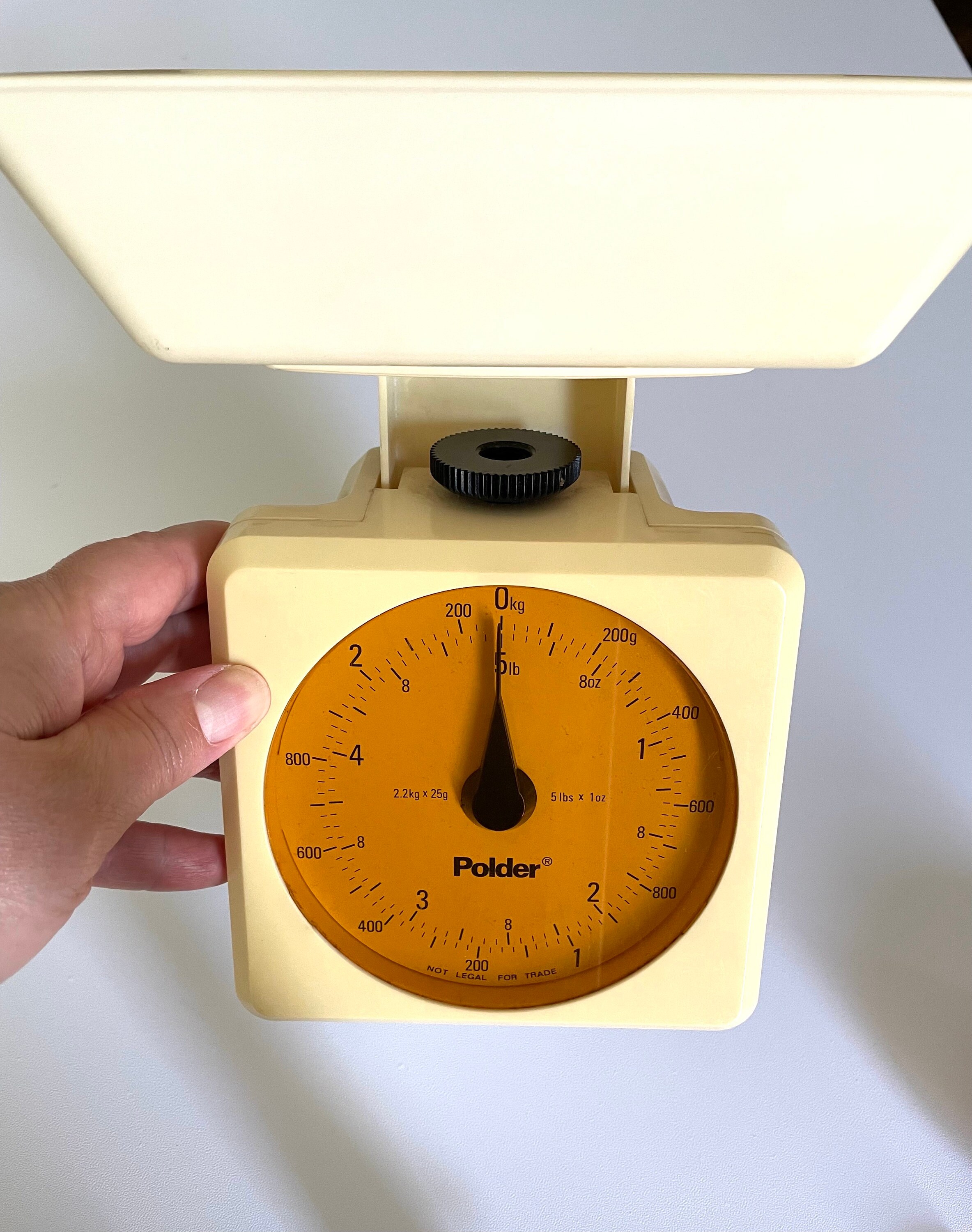 Vintage Polder Kitchen Scale: 5 Lb Capacity, Retro Farmhouse Decor - Etsy